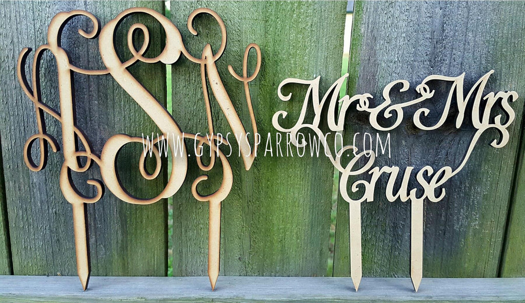 Cake Toppers – The Gypsy Sparrow Co.